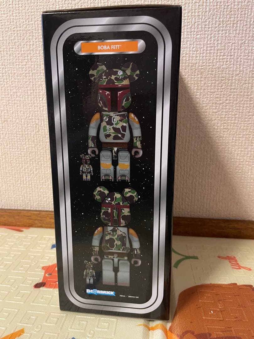 ベアブリックA BATHING APE× BOBA FETT 100%&400%