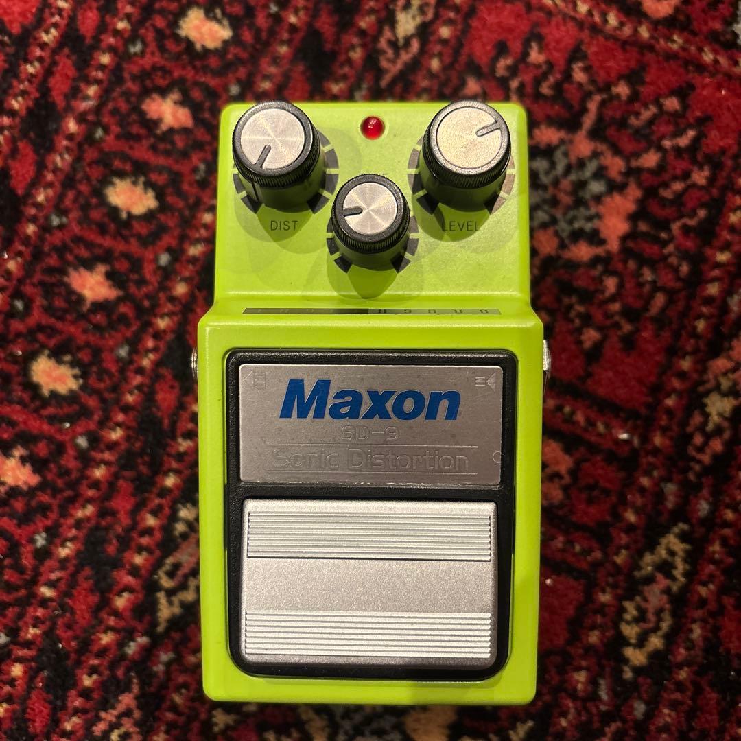 ギター maxon SD-9 brush eight mod