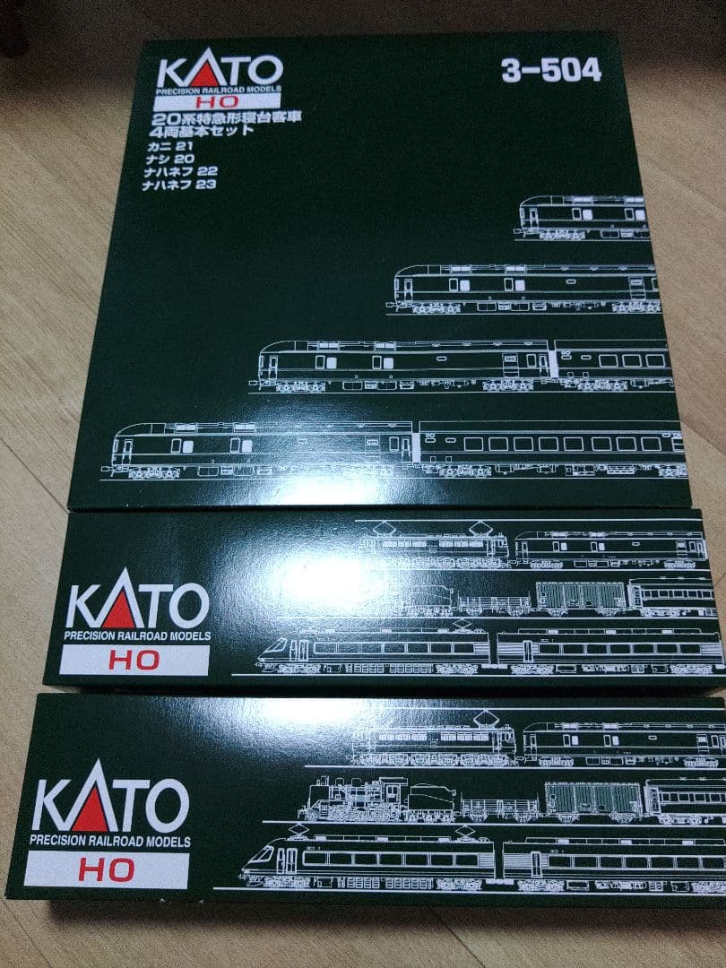 KATO HOゲージ 20系客車 6両セット