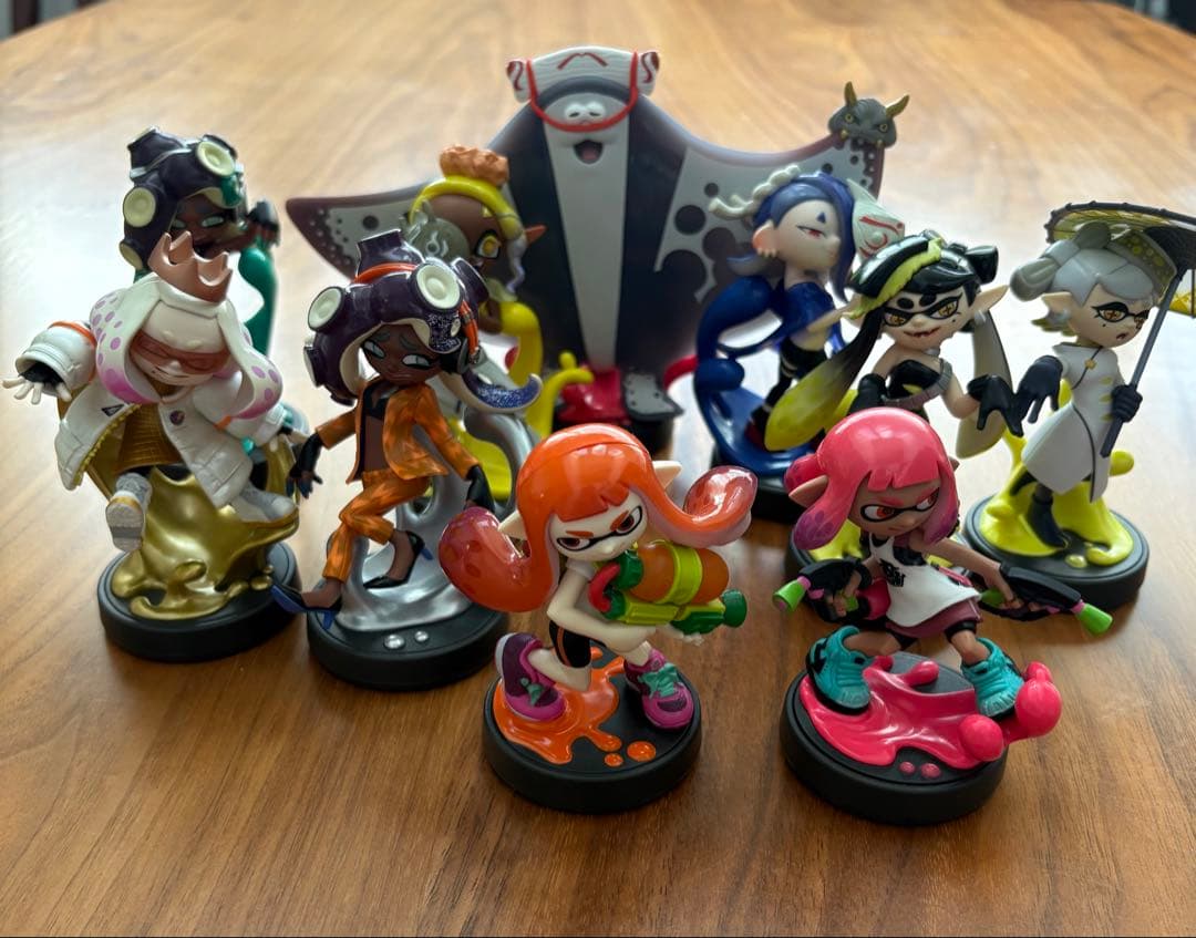 スプラトゥーン フィギュアセット 10体　amiibo
