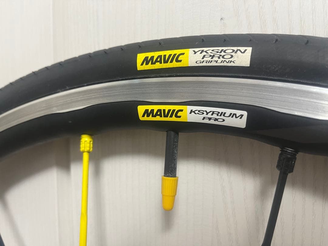 Mavic Ksyrium Pro リムブレーキ 前後セット 高性能ホイール
