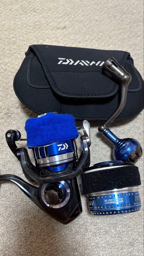 DAIWA 15 ソルティガ 4500H オーシャンマーク5000スプール
