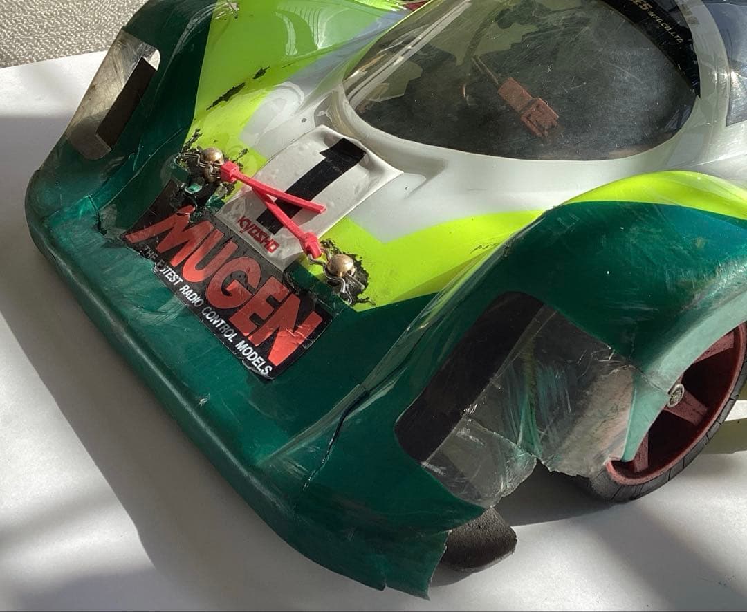 MUGEN K2Xアバンス無限精機1/10GPレーシング　メカ・エンジン搭載機