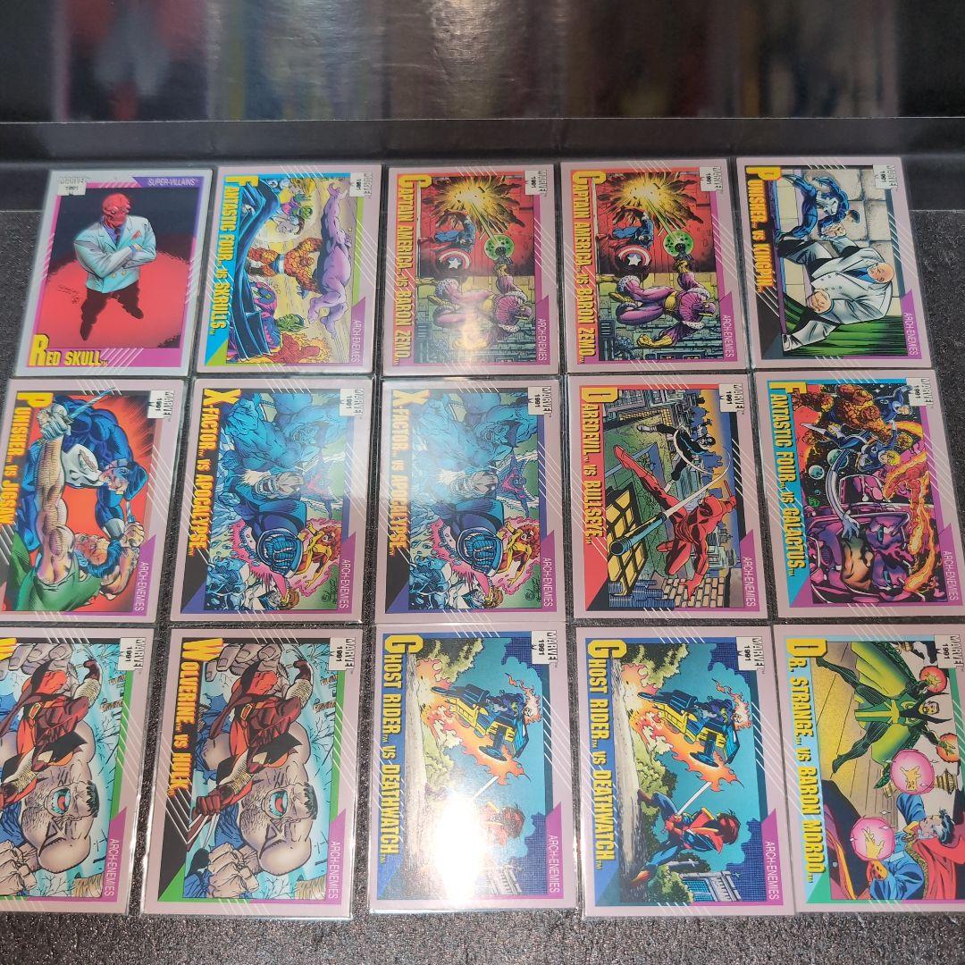 MARVEL 1991 トレーディングカード まとめ メルカリ便