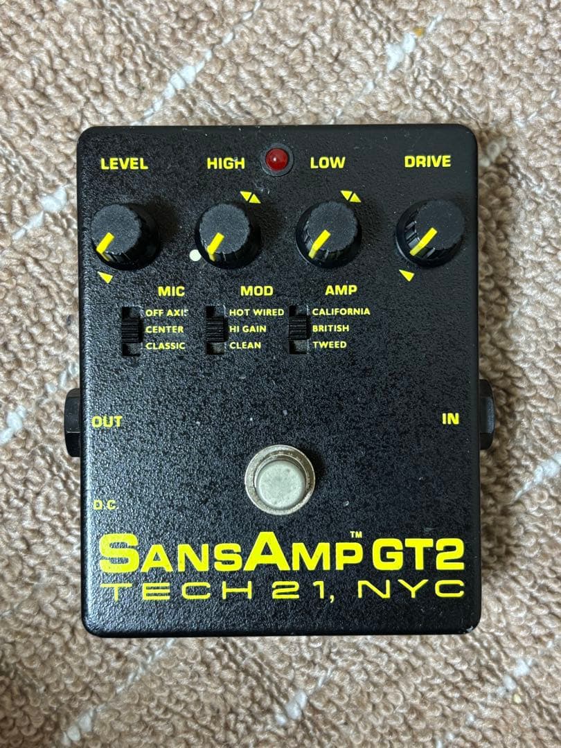 ギター TECH21 SANSAMP GT2
