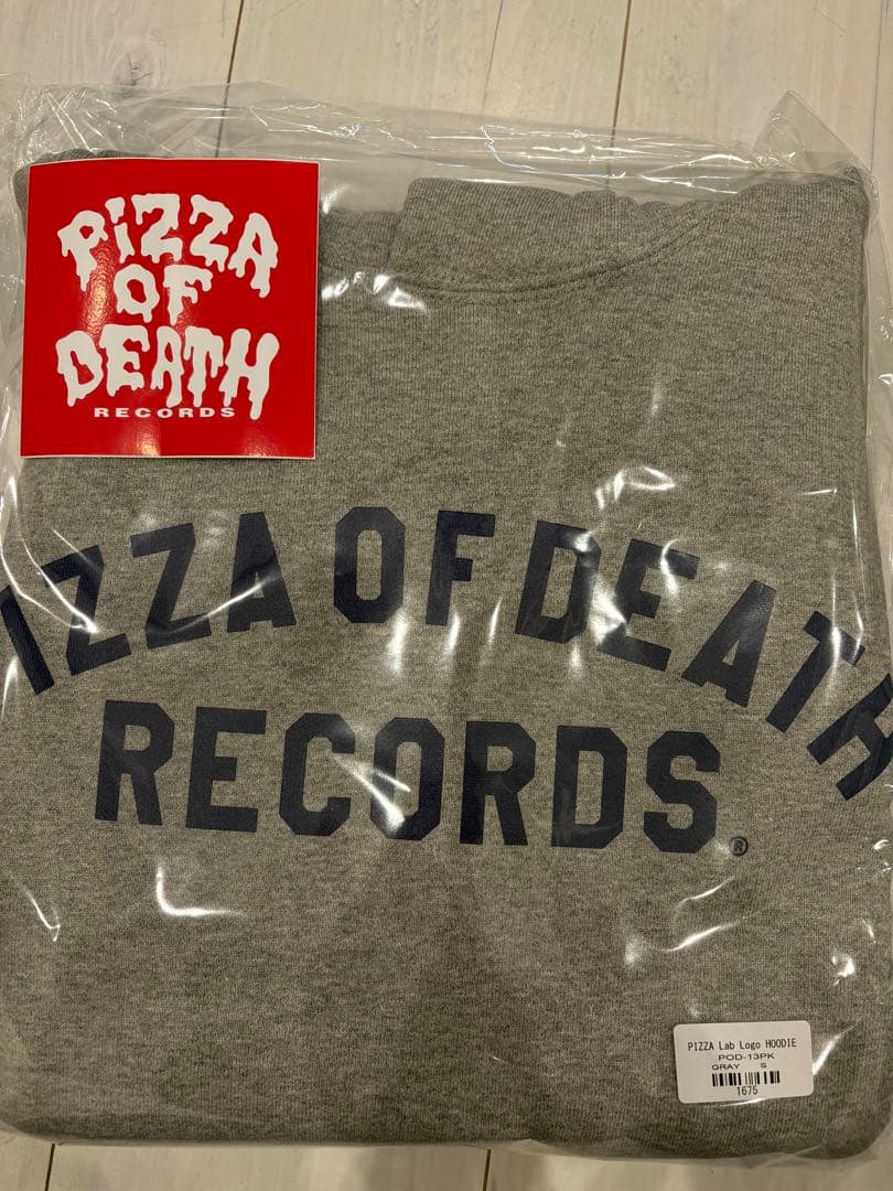PIZZA OF DEATH PIZZA Lab Logo HOODIEサイズS