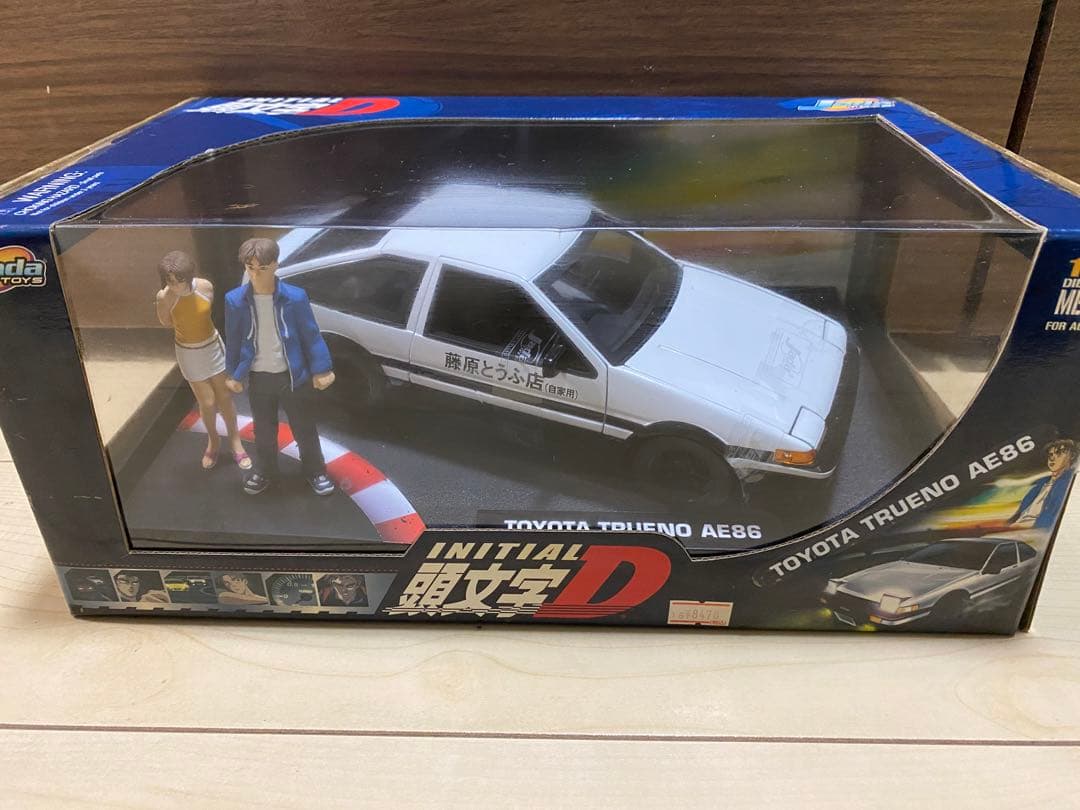 希少 JADA 1/18 TOYOTA TRUENO AE86 頭文字D