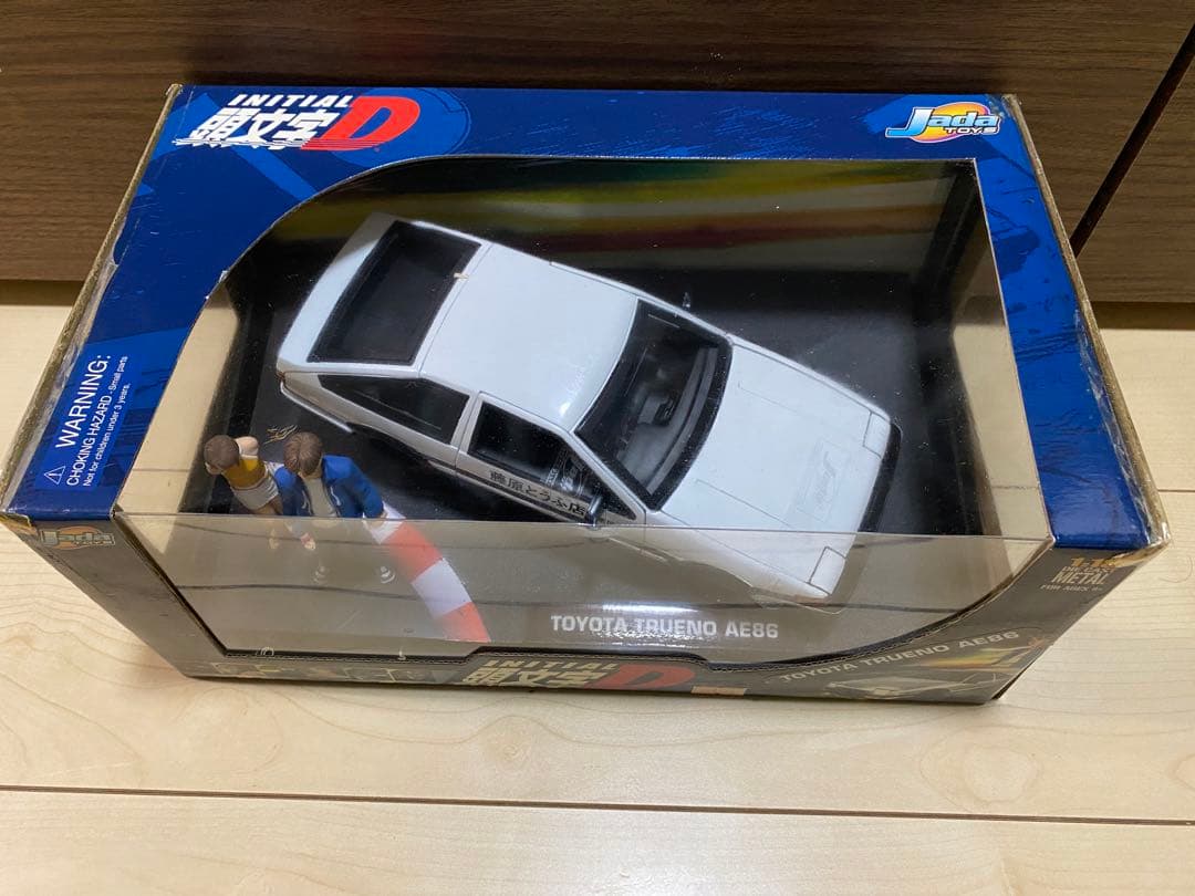 希少 JADA 1/18 TOYOTA TRUENO AE86 頭文字D