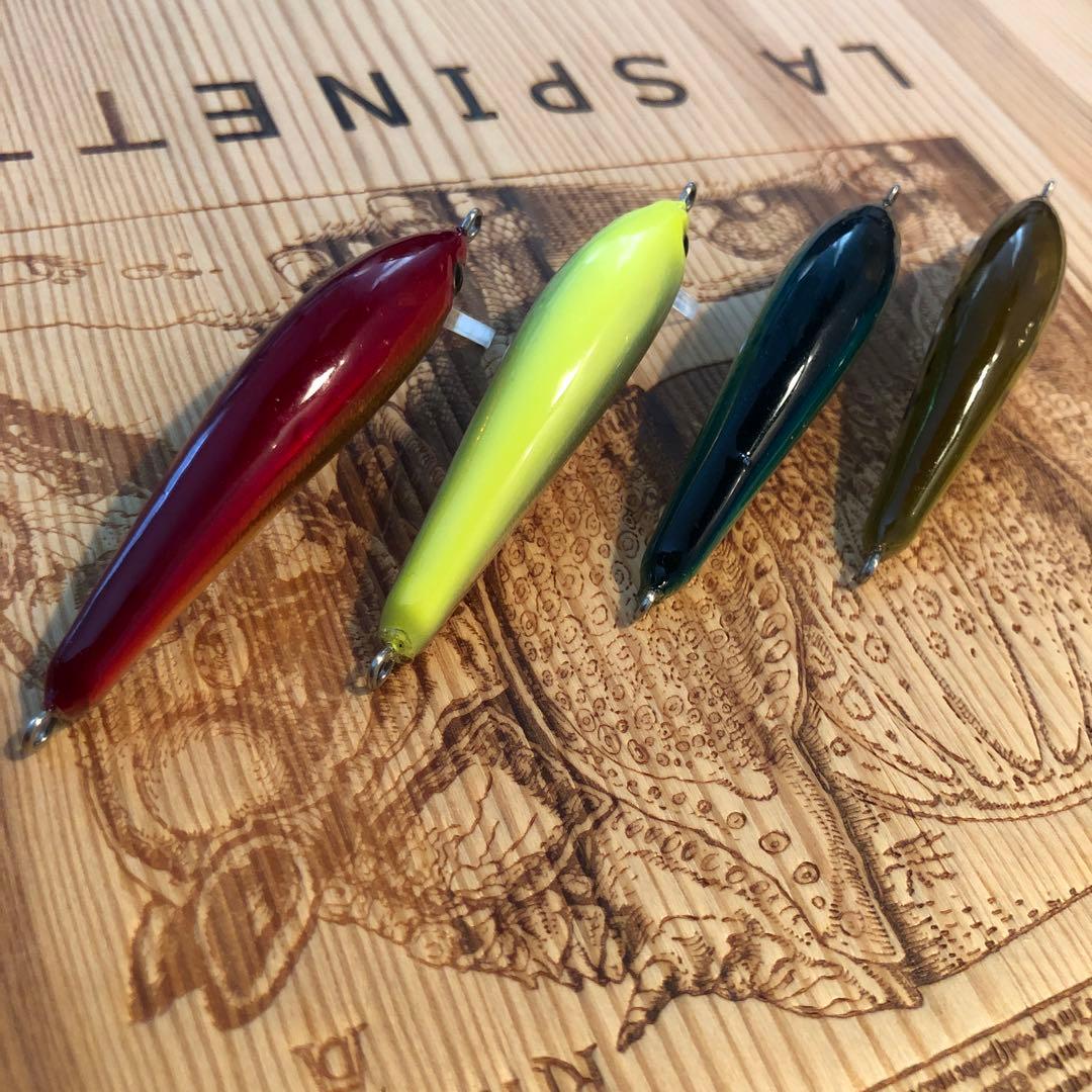 ふくしルアー バルサ 菊松 55㎜ 5.3g シンキング