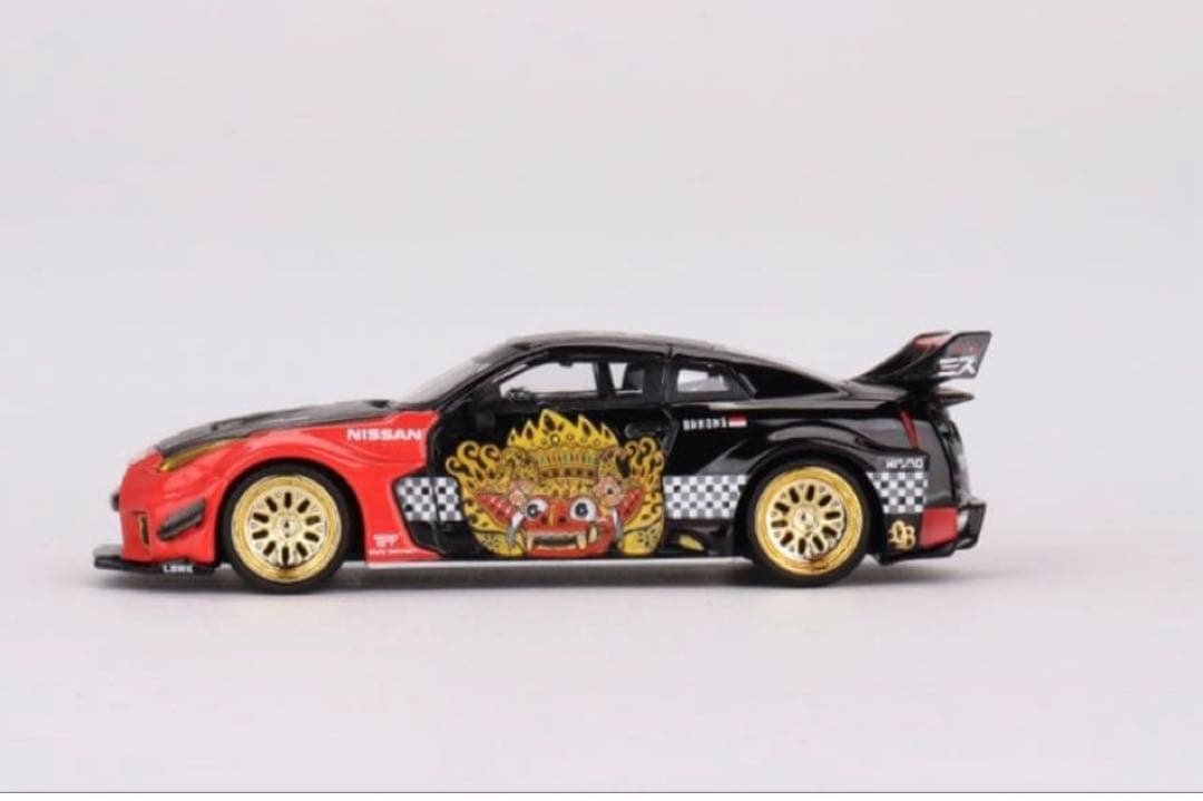 限定品 MINI GT LB-WORKS 日産GT-R R35 バロン 1/64