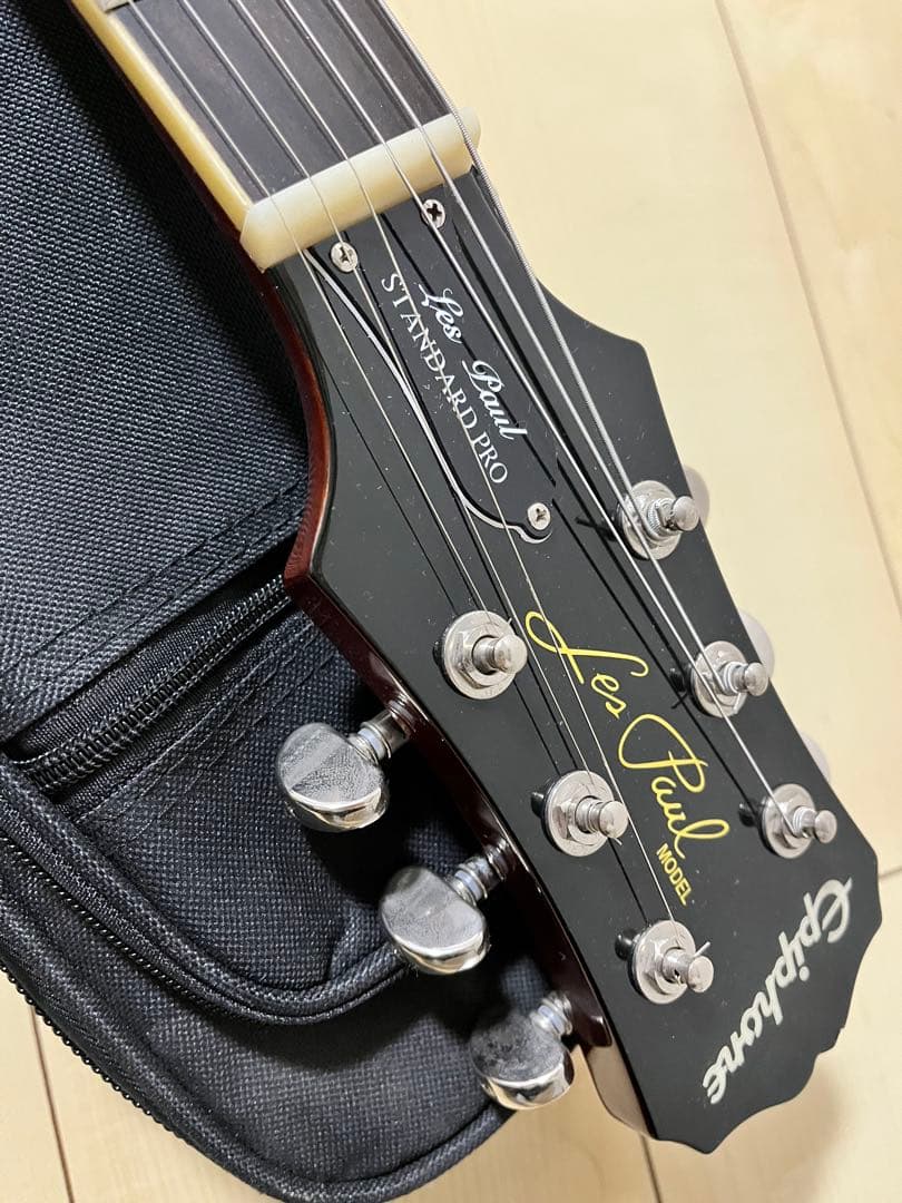Epiphone Les Paul PRO plus top サンバースト