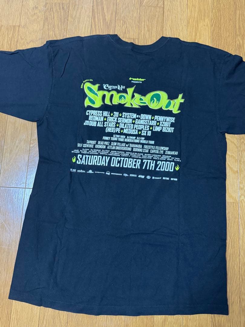 Smoke Out 2000年製 Tシャツ サイプレスヒル、リンプ、311