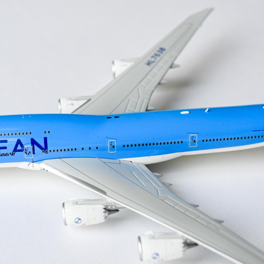 大韓航空 B747-8i 新塗装 HL7638 HX Models 1/400