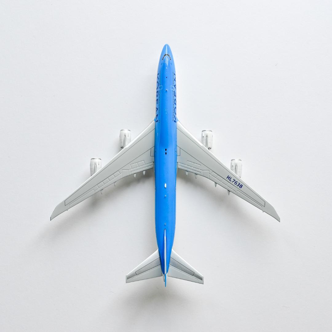 大韓航空 B747-8i 新塗装 HL7638 HX Models 1/400