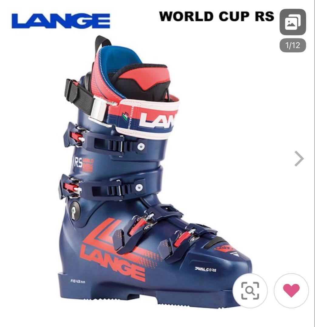 スキー LANGE WORLD CUP RS 140 25.5