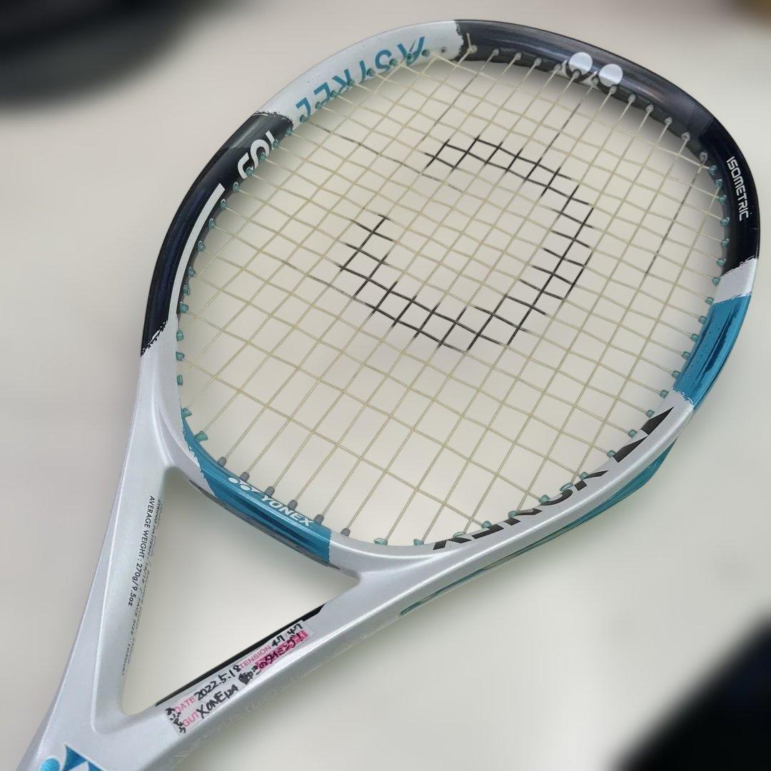 7058【美品】 YONEX ASTREL 105 テニスラケット G1E