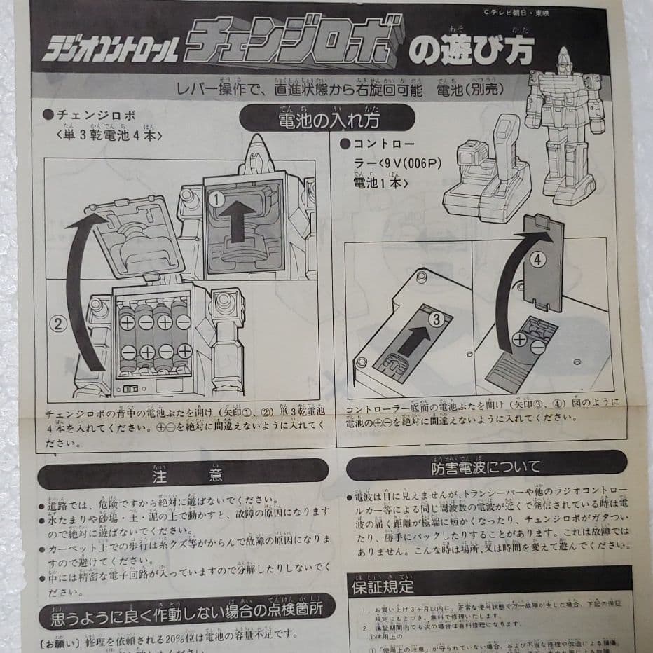 電撃戦隊チェンジマン ラジコン