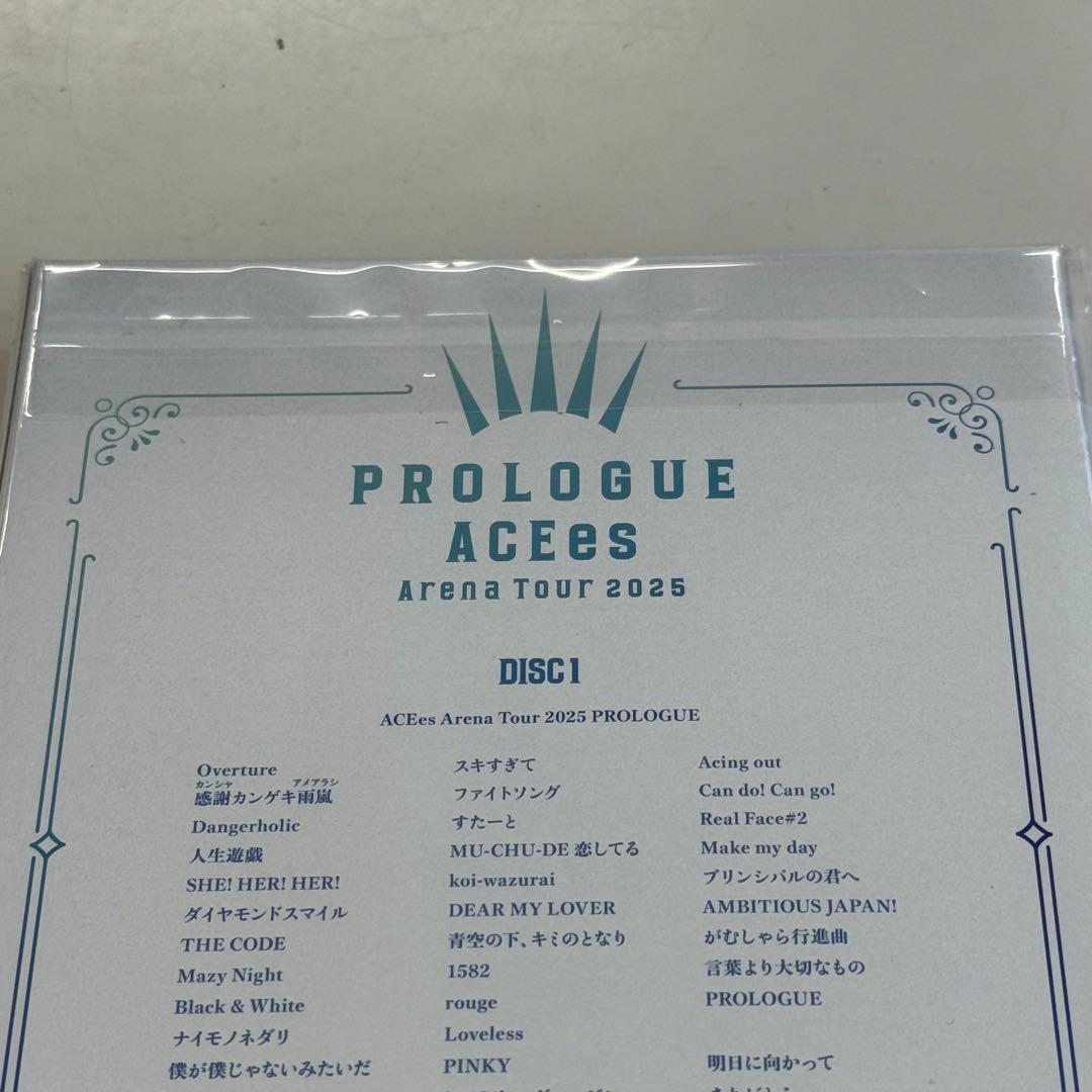 PROLOGUE ACEes Arena Tour 2025 Blu-ray盤
