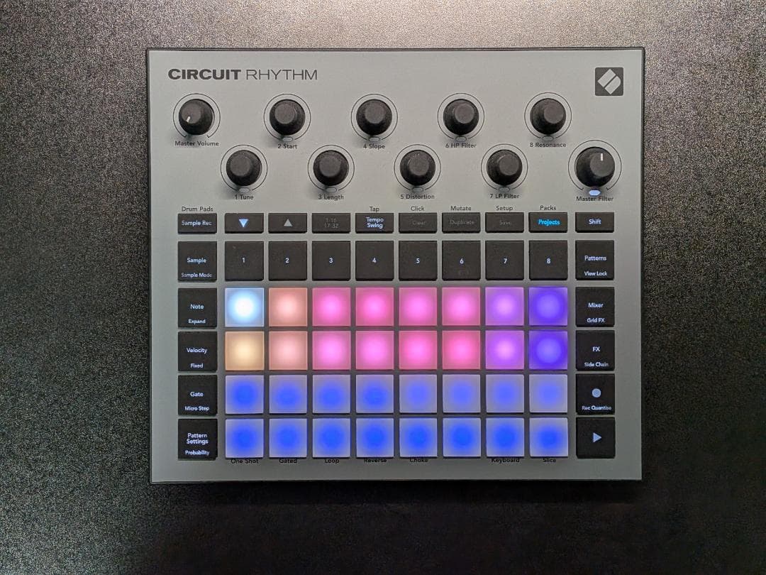 Novation Circuit Rhythm（サーキットリズム）