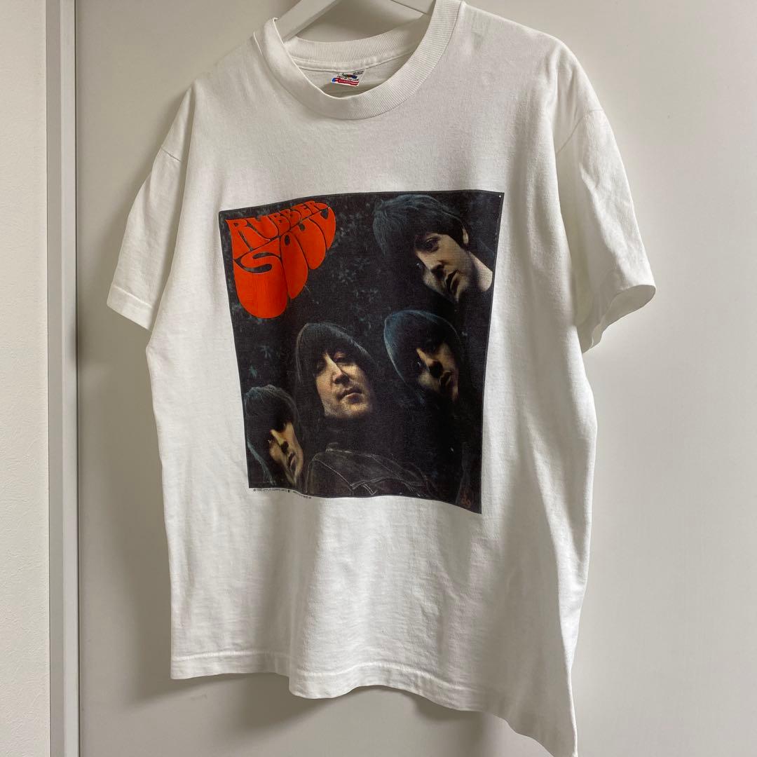 THE BEATLES ビートルズ RUBBER SOUL Tシャツ 90s 白