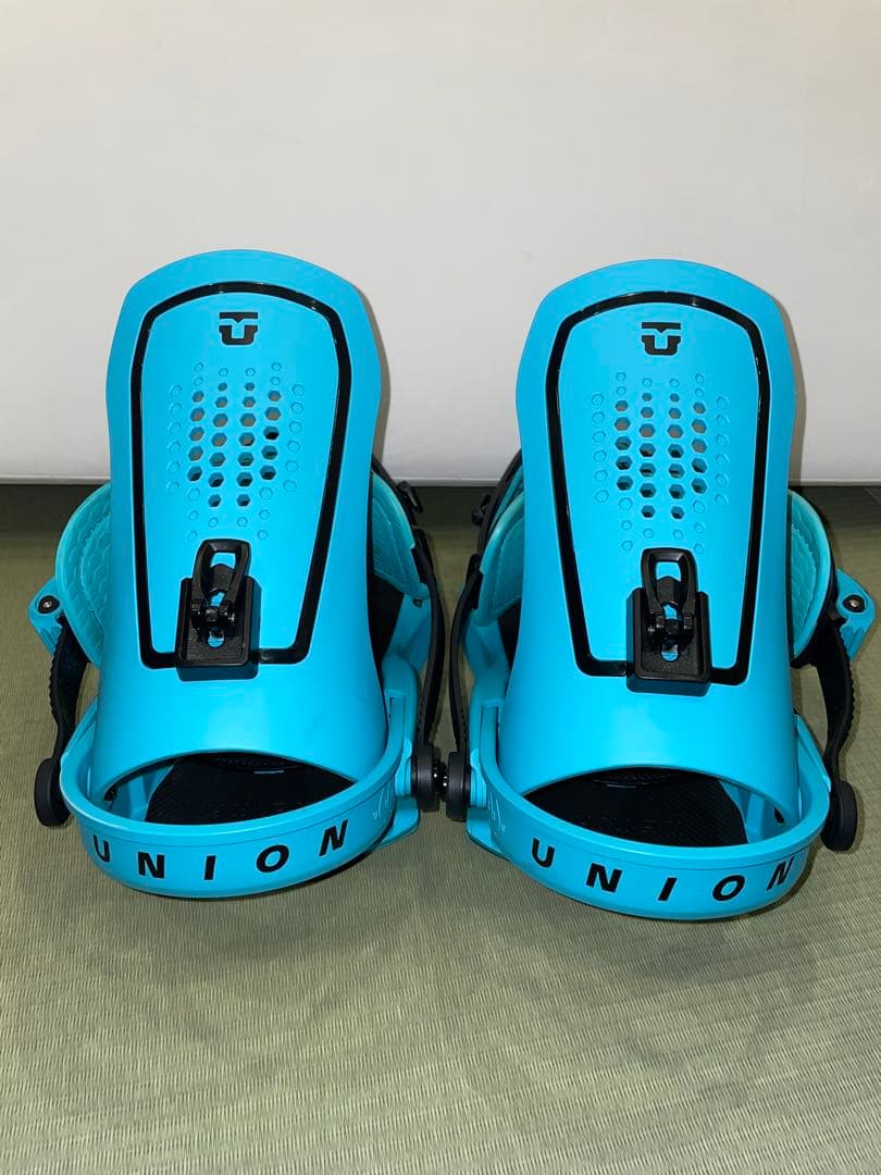 【美品】UNION ビンディング M CYAN バインディング