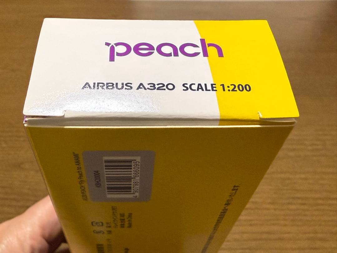 ホーガン　1/200 ピーチ　A320 Fly Peach to AMAMI