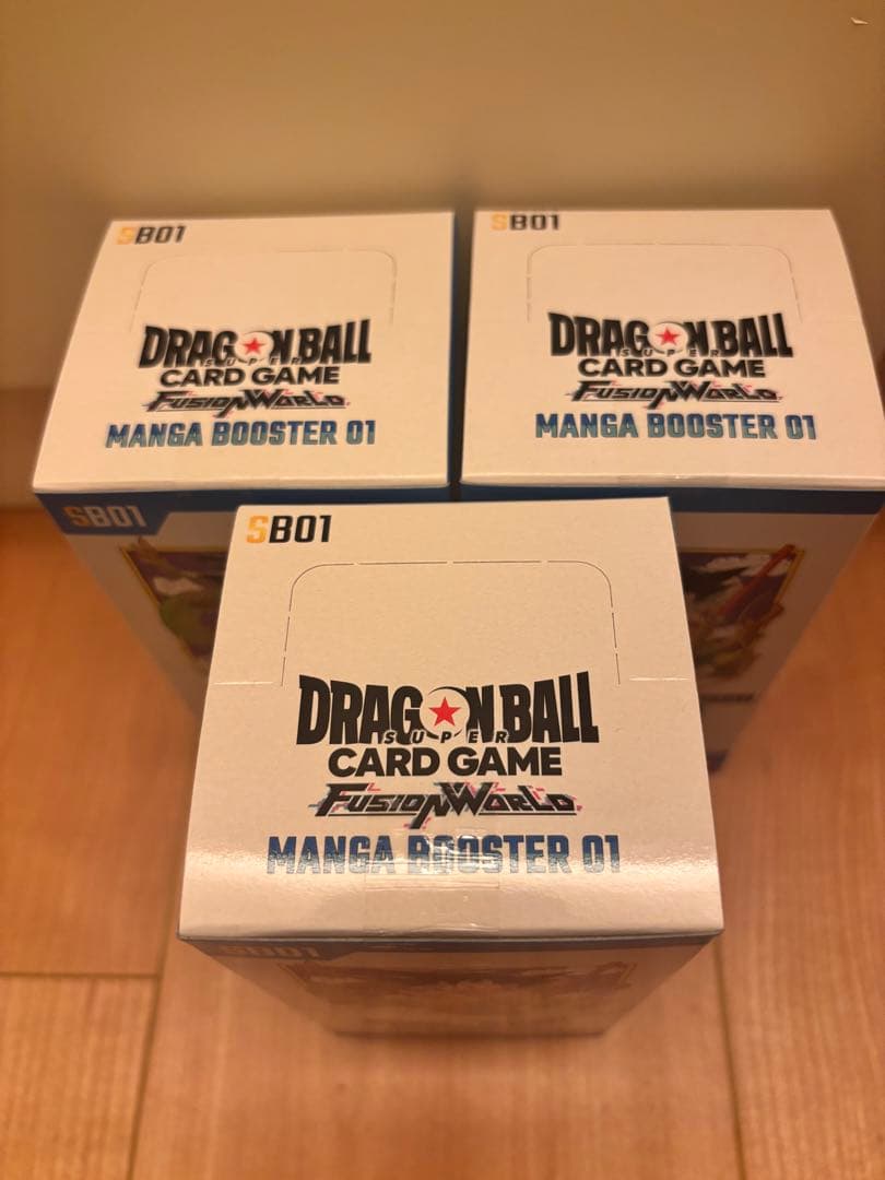 ドラゴンボール MANGA BOOSTER 01 3BOX未開封テープ付き