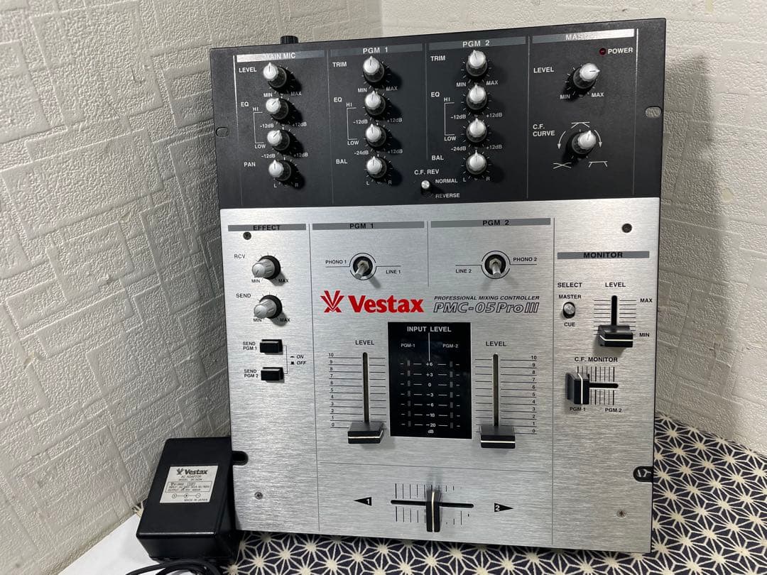 VESTAX ベスタクス　PMC-05ProⅢ フェーダーメンテ　カットラグ