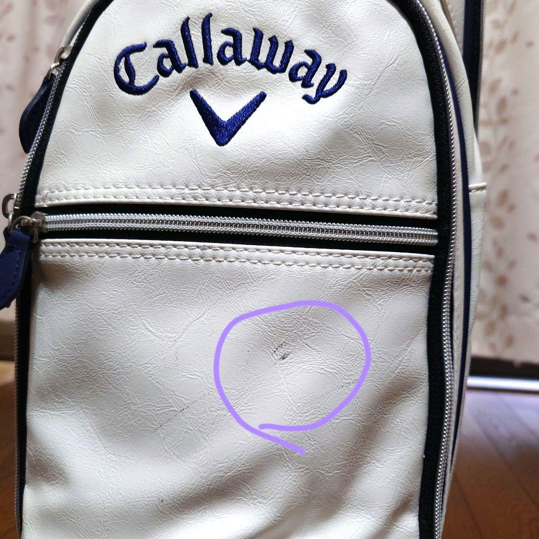 Callaway ゴルフバッグ 未使用 タグネーム板付　(男女兼用！！)