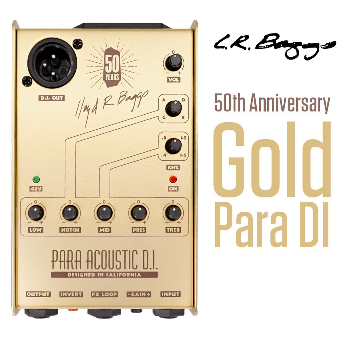 ギター L.R.Baggs 50th Anniversary Gold Para DI