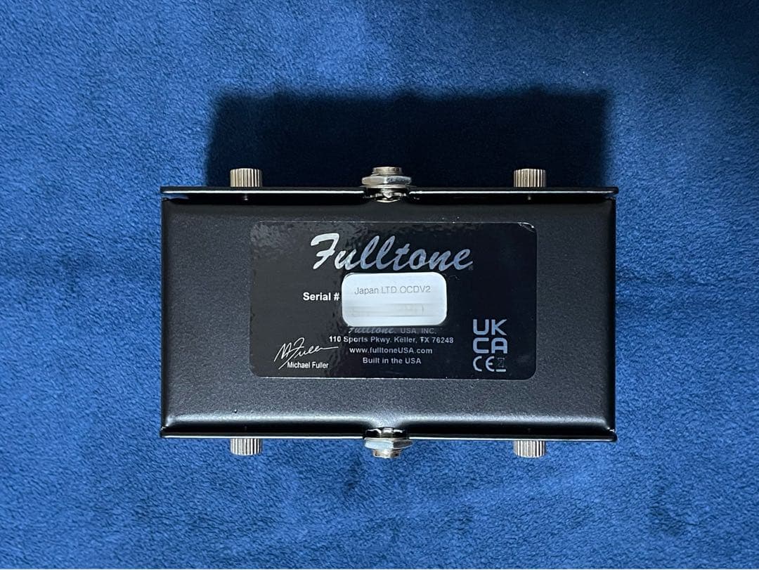 Fulltone OCD LTD BLK【日本限定カラー】