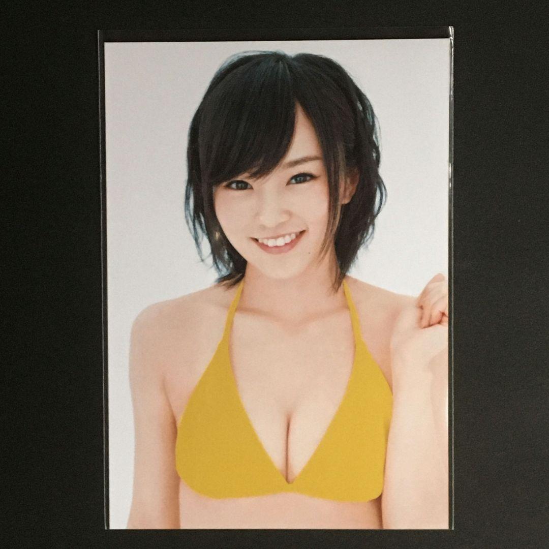 NMB48 山本彩 生写真 スクールカレンダー 2014-2015 特典 水着