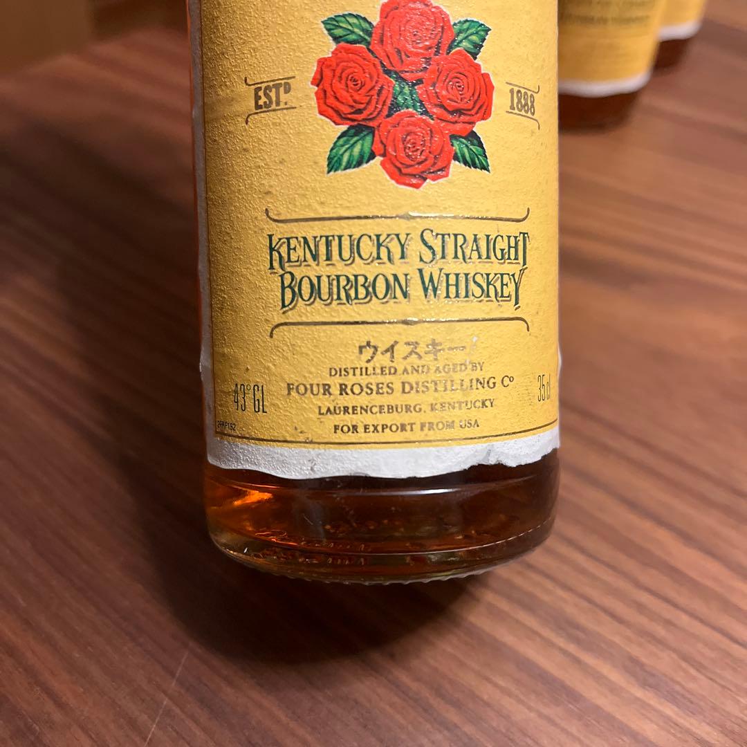 Four Roses バーボン 350ml 5本セット