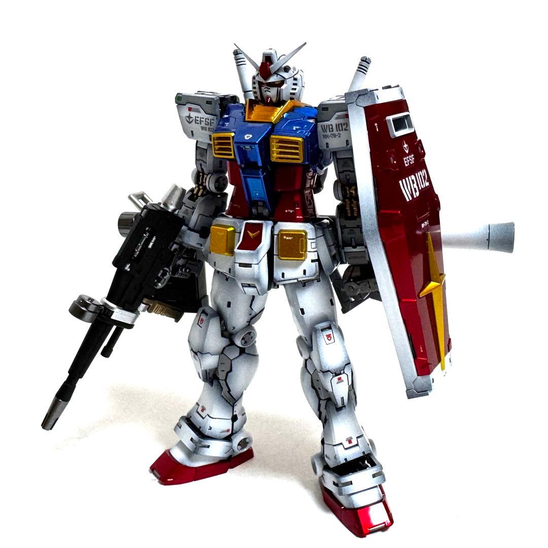 RG RX78-2 Ver.2.0 塗装済み完成品 ガンプラ