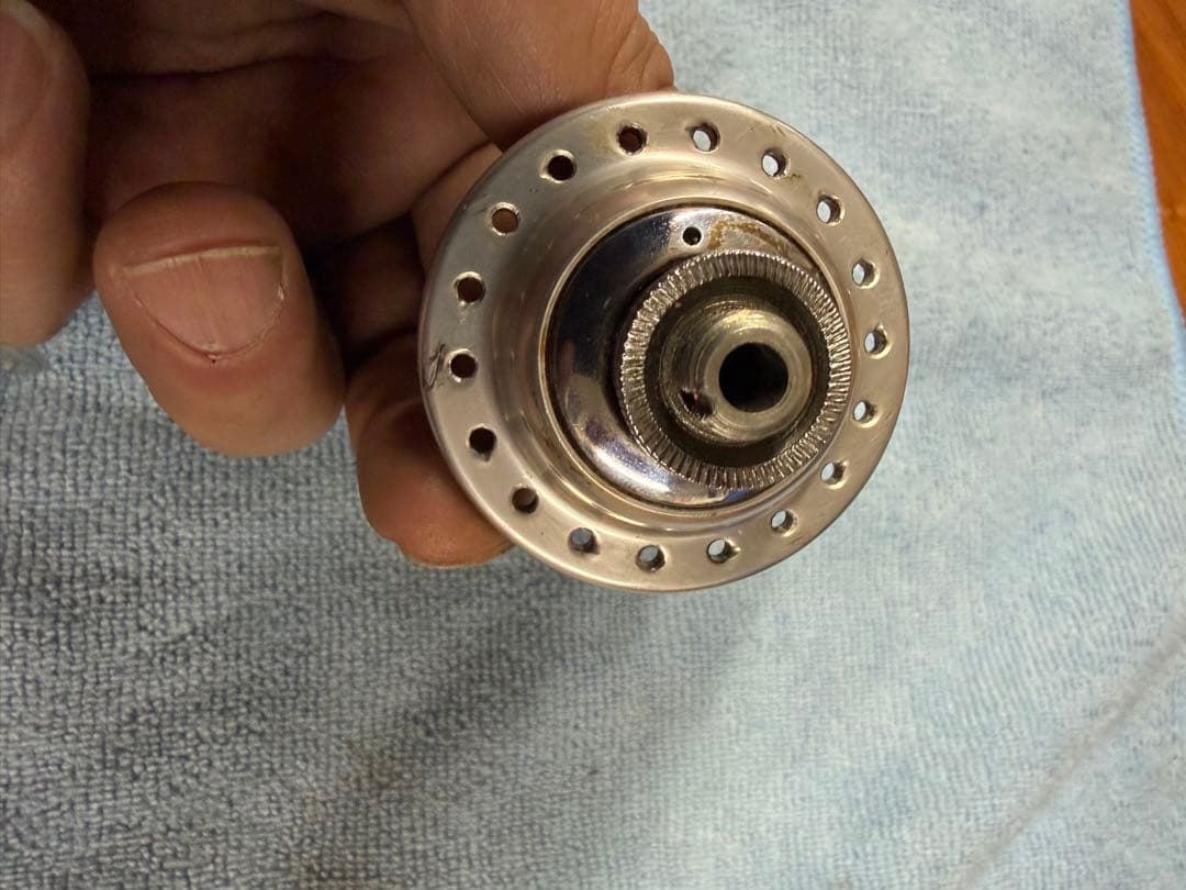 値引き！サンツアーSUPERBE 前後ハブセット　￼5Sギアはオマケです！