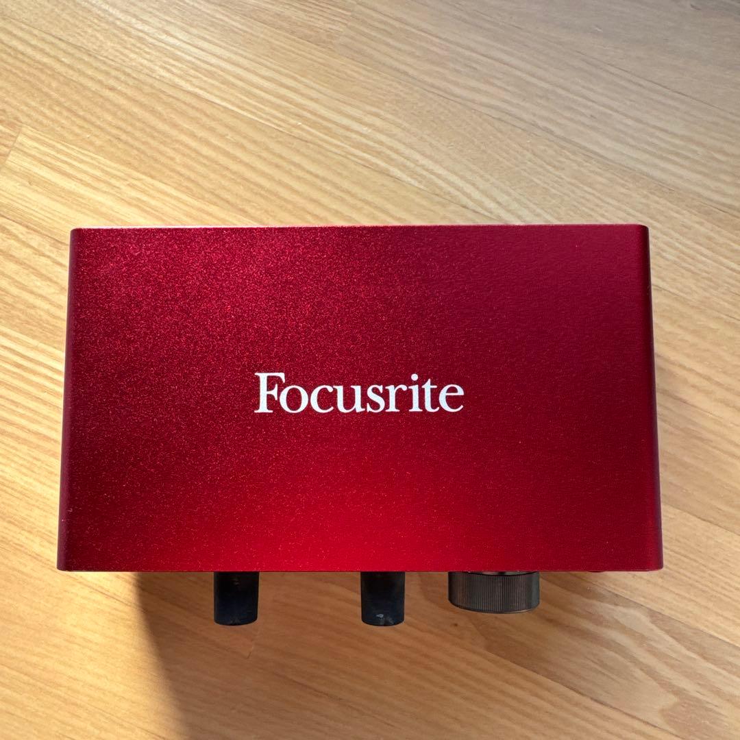 Focusrite フォーカスライト オーディオインターフェース(ほぼ未使用)