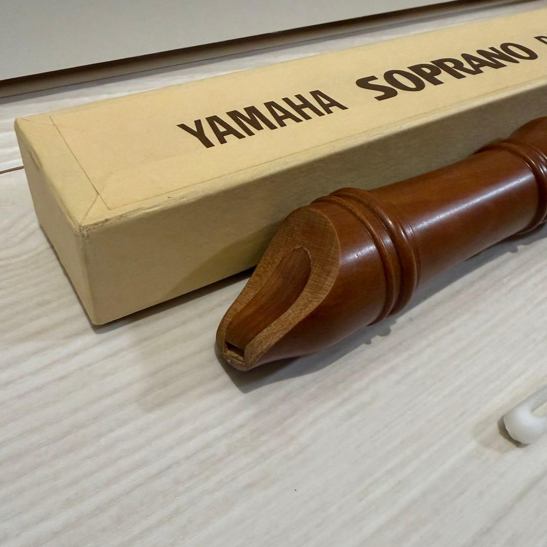 【美品】【木製】YAMAHA ソプラノリコーダー YRS-43 日本製