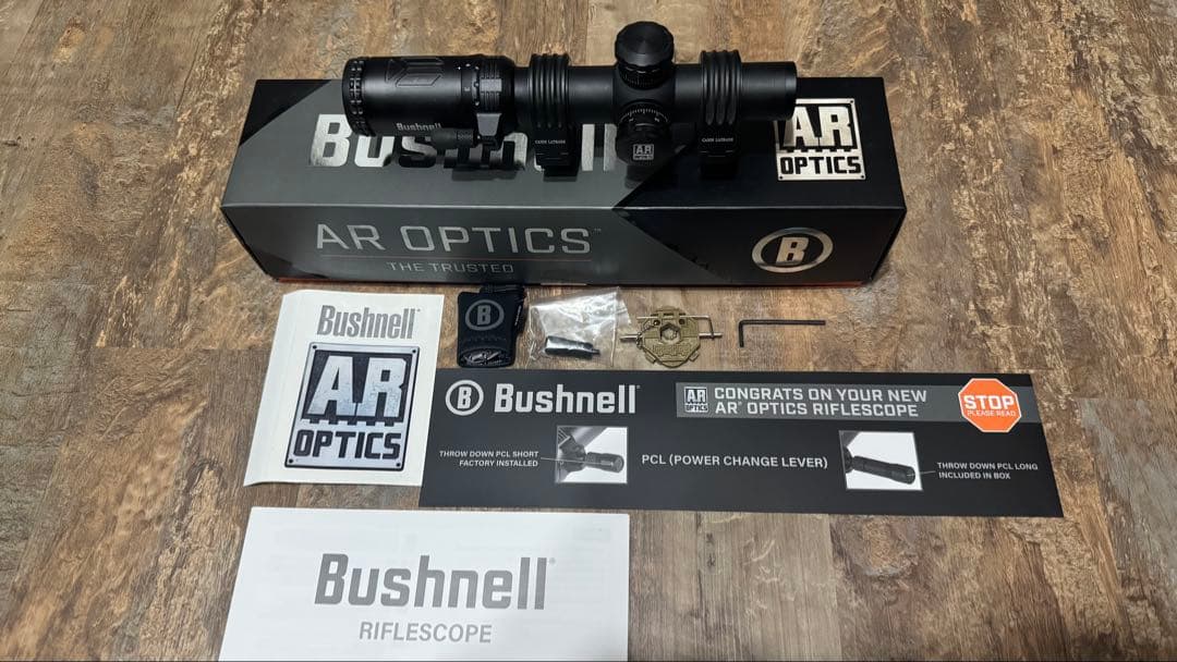 実物 Bushnell AR OPTICSシリーズ ショートスコープ