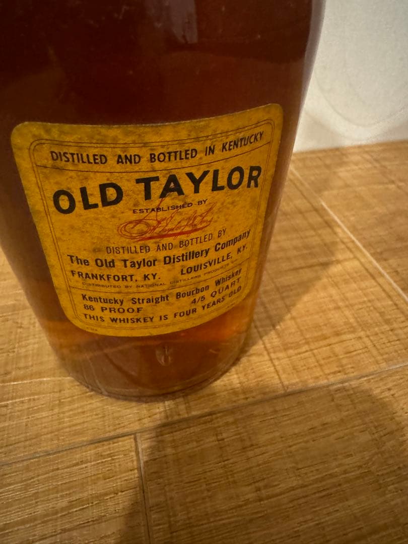 OLD TAYLOR 86 PROOF ストレートバーボンウイスキー