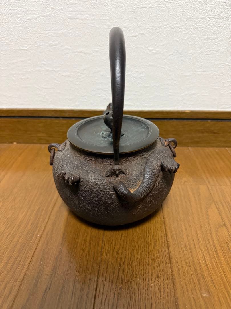 美品！！　分福茶釜　鉄瓶