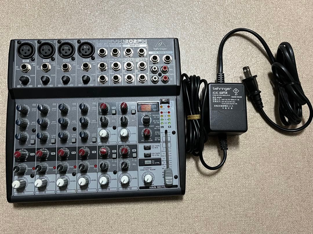 BEHRINGER XENYX1202 ベリンガー アナログミキサー