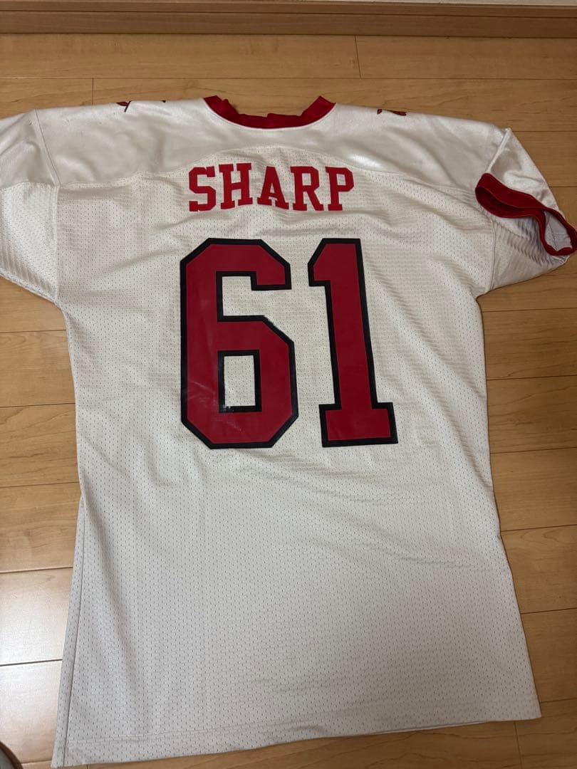 RUSSELL アメリカンフットボールシャツ SHARP XXL