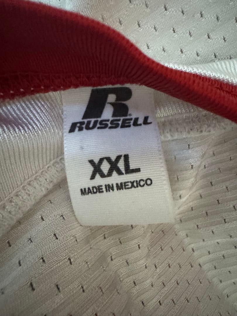 RUSSELL アメリカンフットボールシャツ SHARP XXL