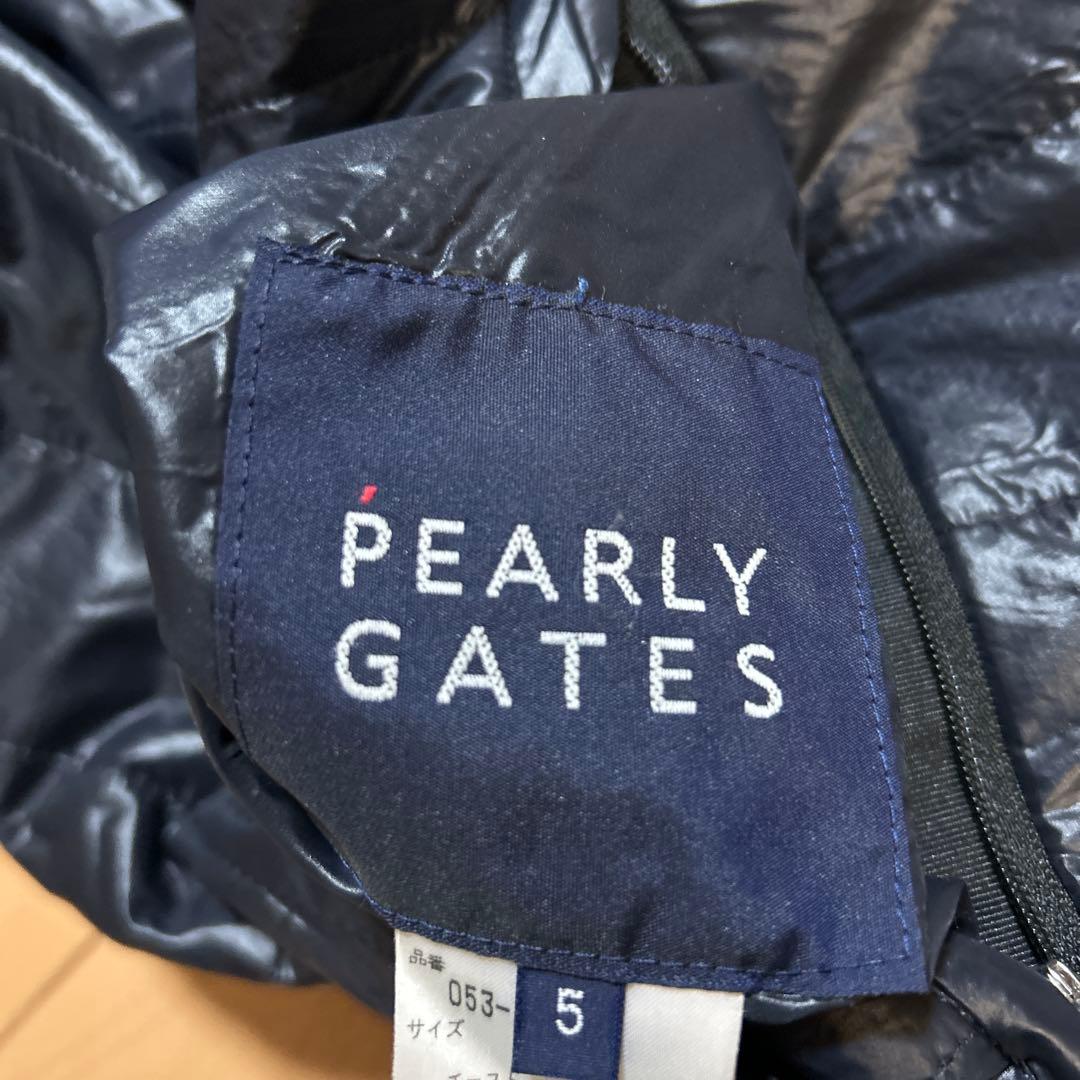 PEARLY GATES リバーシブルジャケット　レッド&ネイビー サイズ5