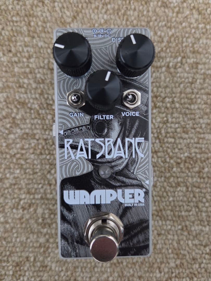 【美品希少】Wampler Pedals Ratsbane 外箱付き
