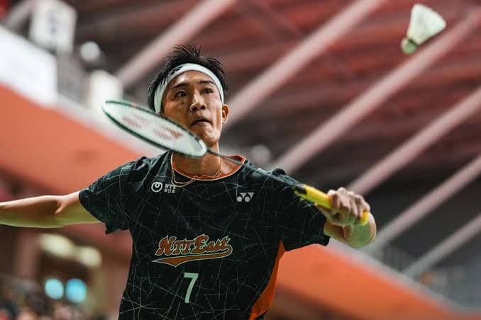 【XL】桃田賢斗 ユニフォーム NTT YONEX 日本代表 ゲームシャツ