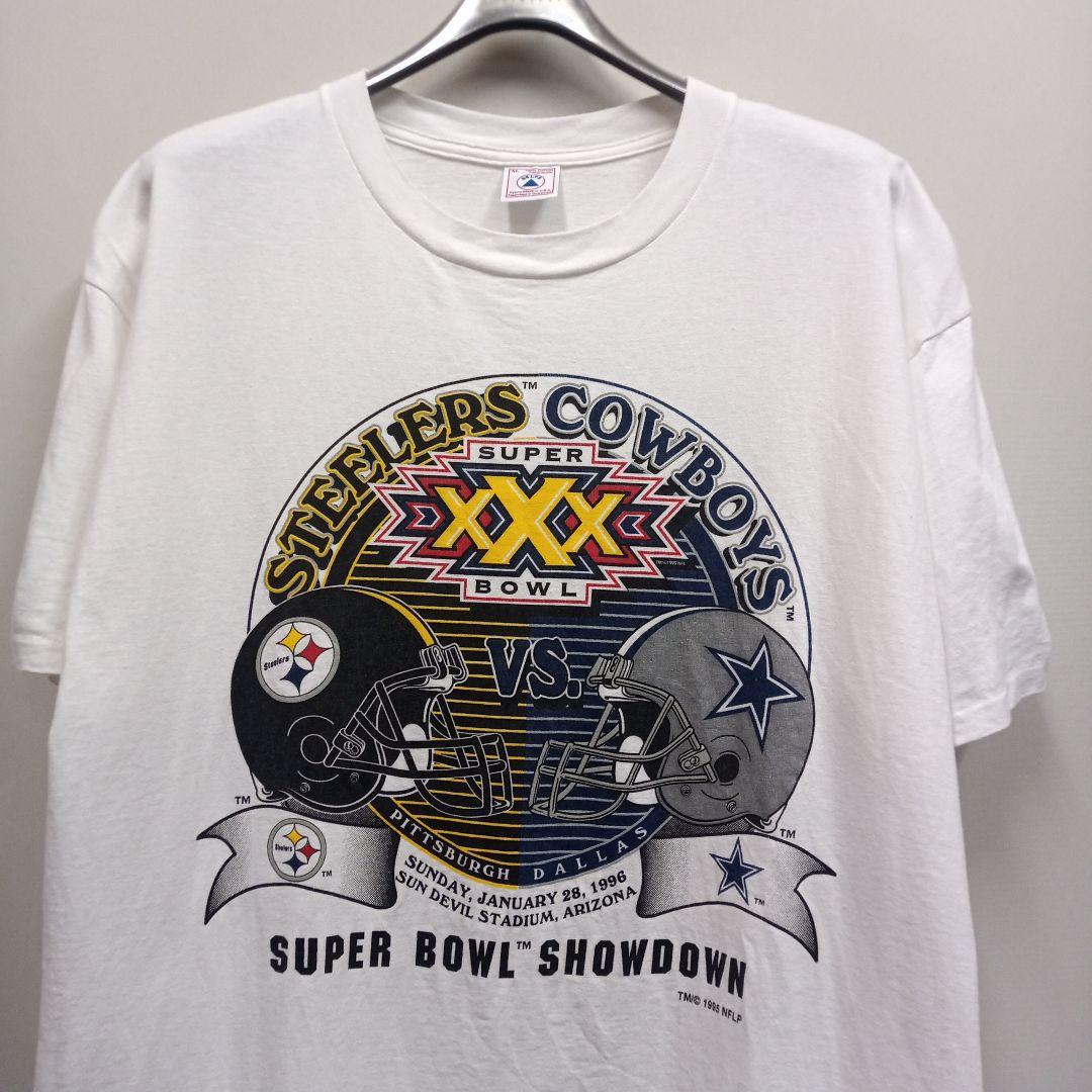NFL 1996年 スーパーボウル Tシャツ カウボーイズ スティーラーズ