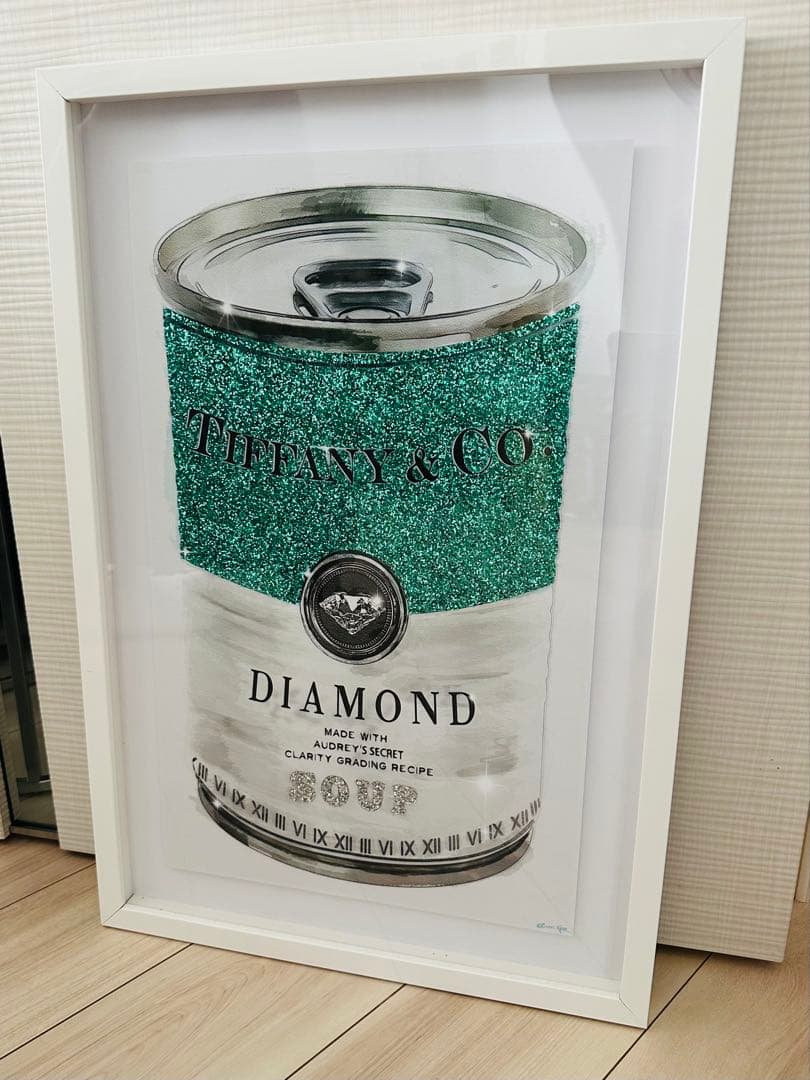 正規品OliverGalオリバーガル　TiffanyキャンバスアートSoup缶
