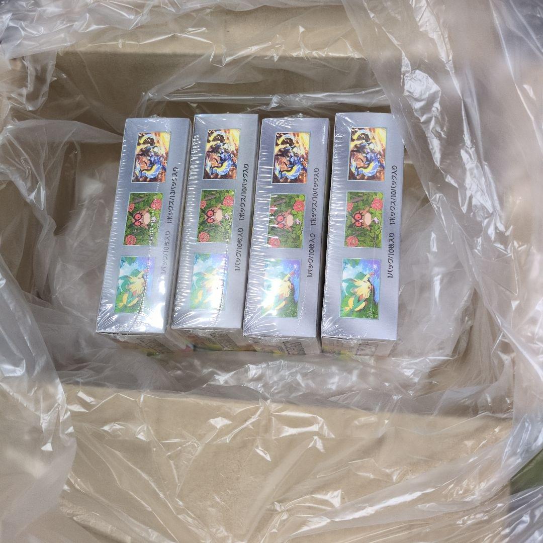 ポケモンカードゲーム テラスタルフェスex 4BOX シュリンク付き