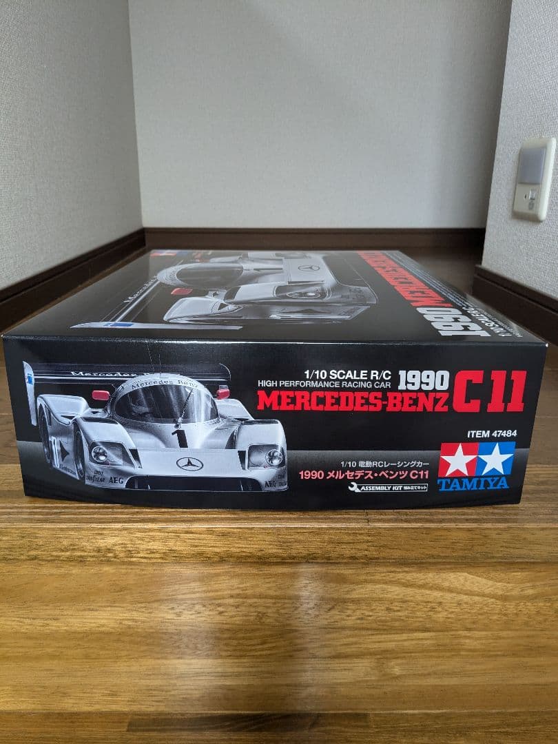 タミヤ　1/10電動RCレーシングカー　1990メルセデス・ベンツ　C11 新品